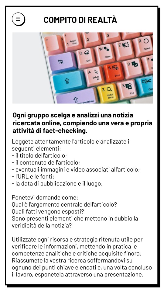 Compito di realtà | Genially