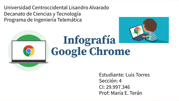Infografía Google Chrome | Genially