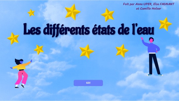 Les différents états de l'eau | Genially