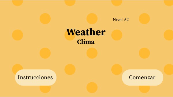Weather | Genially