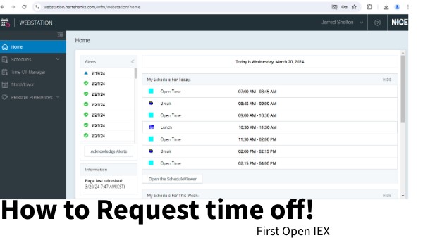 Time off Instructions | Genially
