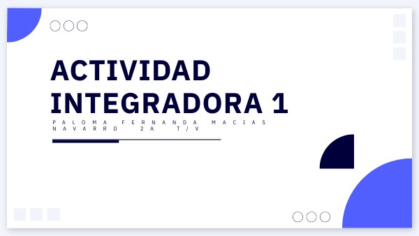 ACTIVIDAD INTEGRADORA | Genially