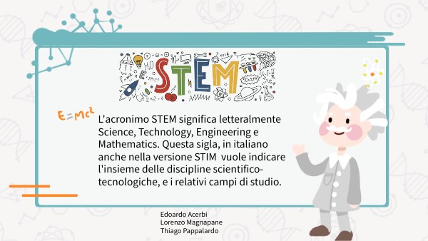 Presentazione Einstein | Genially