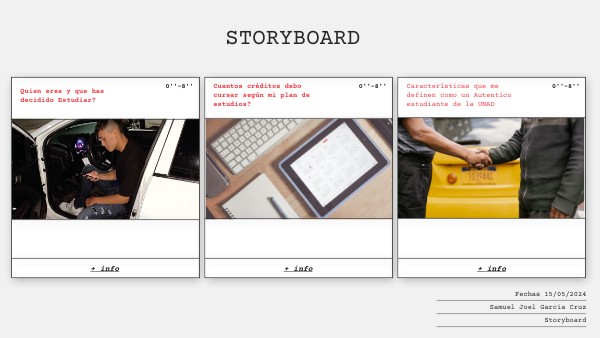 Storyboard retro | Genially