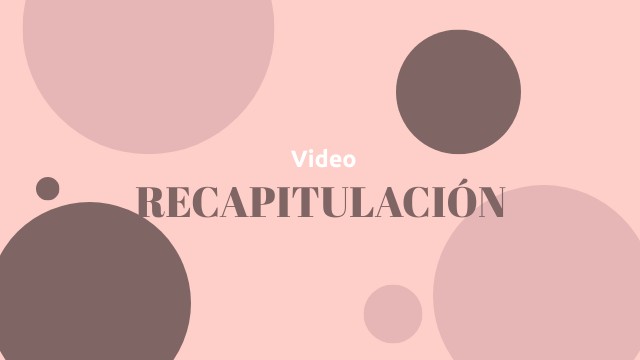 Recapitulacion Video | Genially