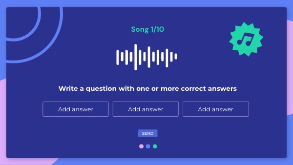 Devine la chanson | Genially