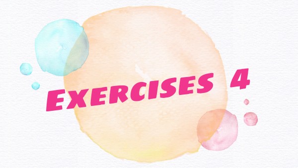 exercises 4 | Genially