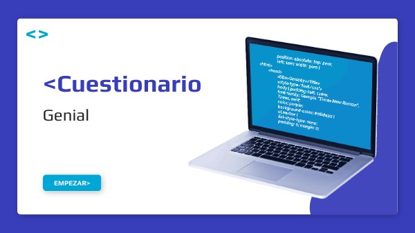 Cuestionario Genial | Genially