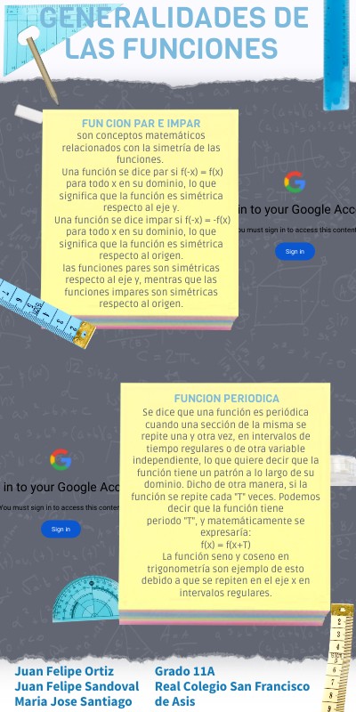 GENERALIDADES DE LAS FUNCIONES | Genially