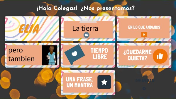 Nos presentamos - Elia Herrera | Genially