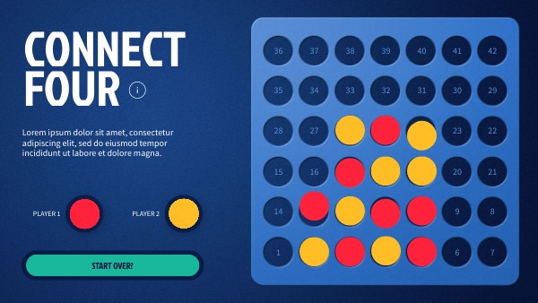 CONNECT FOUR GAME | Genially
