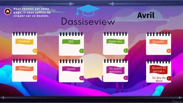 Journal - AVRIL 2024 | Genially