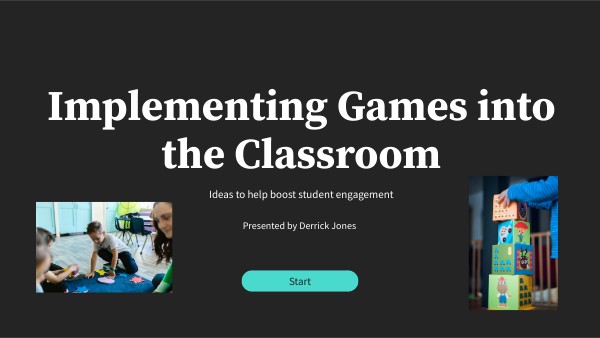 Level Up with Games in the Classroom | Genially