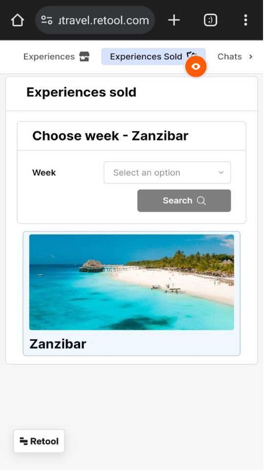 Retool guide - Experience bookings | Genially