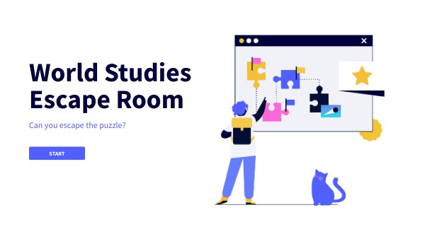 World Studies Escape Room | Genially