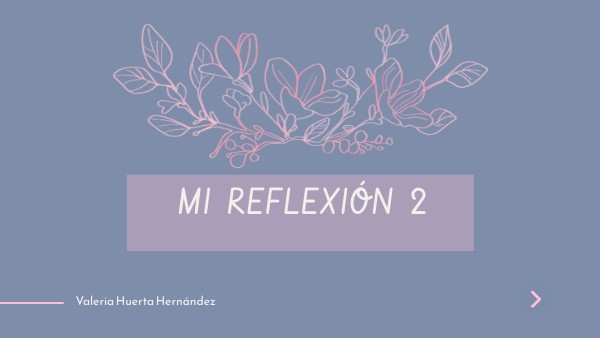 Mi reflexion 2 | Genially