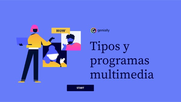 Tipos y programas multimedia | Genially