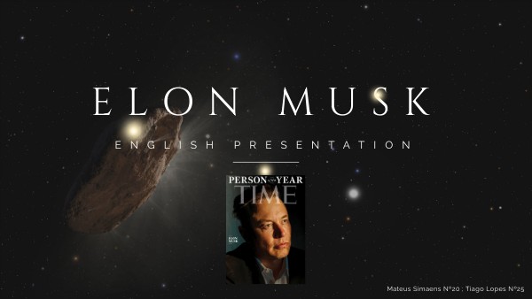 Elon Musk PRESENTATION | Genially