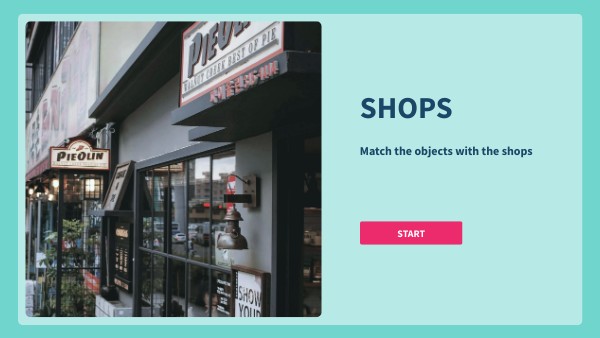 Shops - Find the pairs