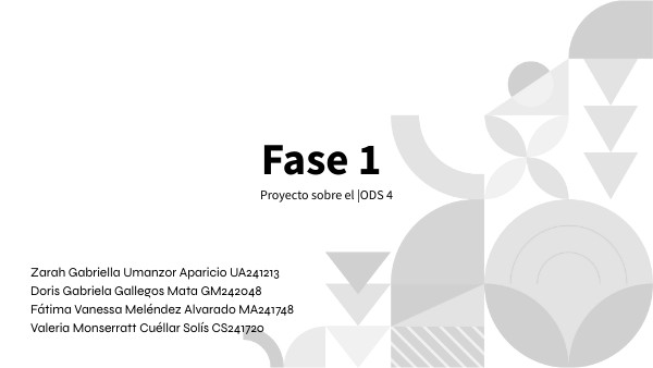 Fase 1 ICI | Genially