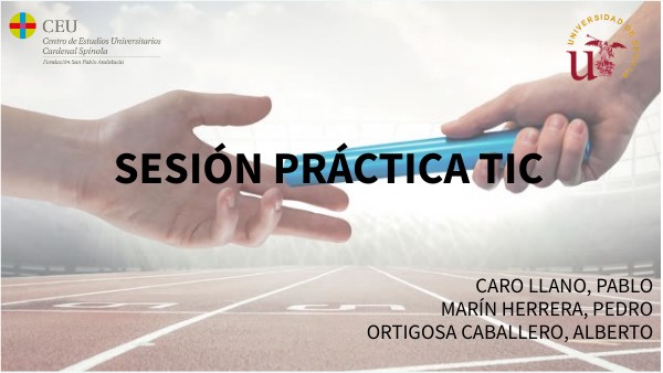 SESIÓN PRÁCTICA TIC