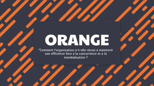 Orange presentation