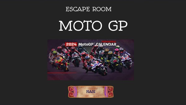 scape room moto gp euskaraz | Genially