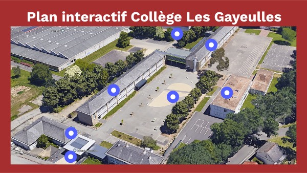 Plan du campus interactif | Genially