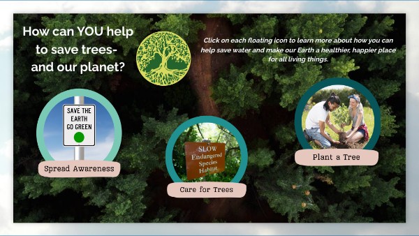 Saving Trees | Genially