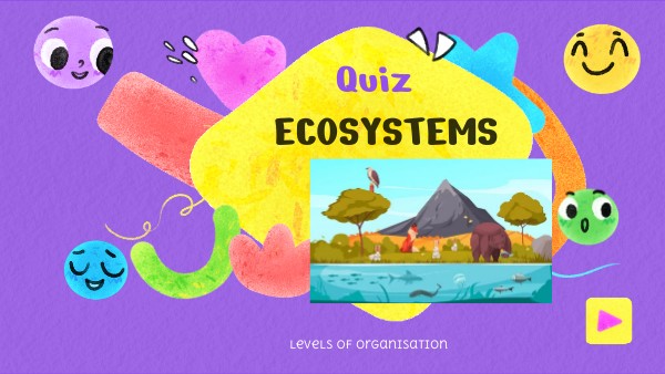 Quiz ecosystems | Genially