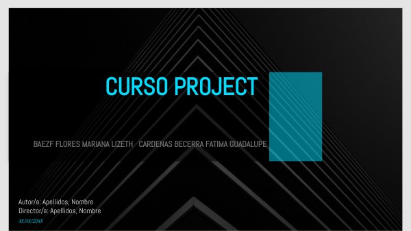 Curso project presentacion | Genially