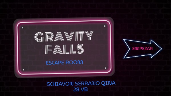 ESCAPE gravity falls | Genially