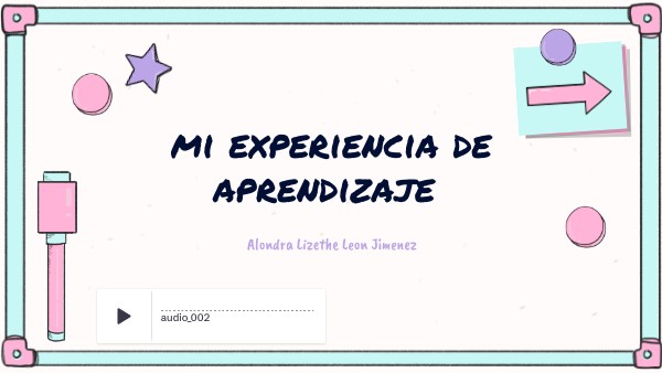 Reflexión B2. Mi experiencia de aprendizajes, de tu e-book | Genially