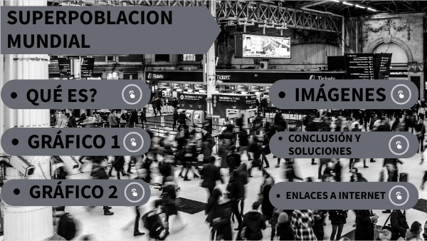 Infografía Superpoblación mundial | Genially