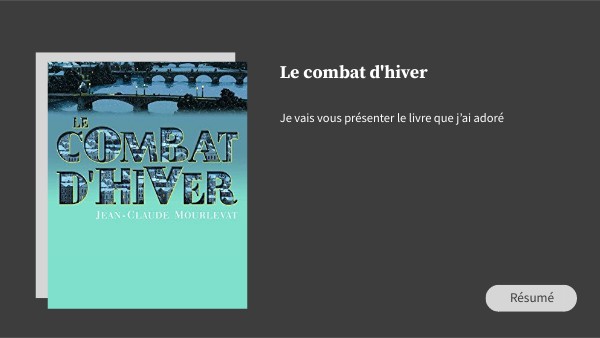 Le combat d'hiver | Genially