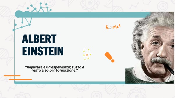 Presentazione Einstein | Genially