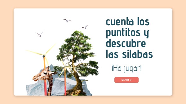 cuenta los puntos y descubre las silabas | Genially