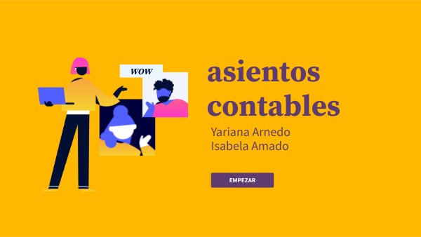 asientos contables | Genially