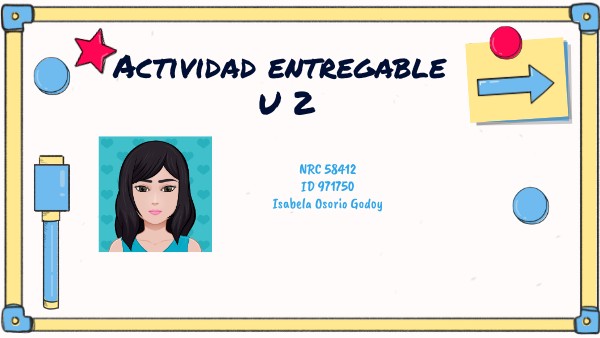 Actividad entregable U2 | Genially