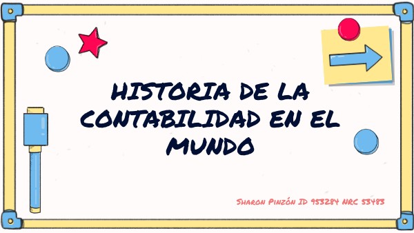 LINEA DE TIEMPO DE LA CONTABILIDAD | Genially