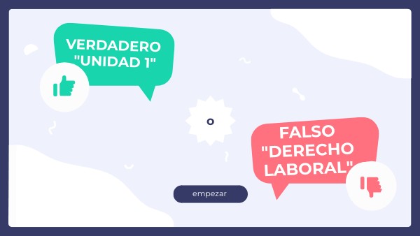 Quiz verdadero o falso | Genially
