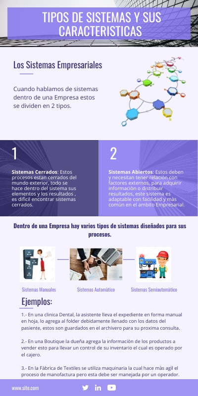 INFOGRAFIA TIPOS DE SISTEMAS | Genially