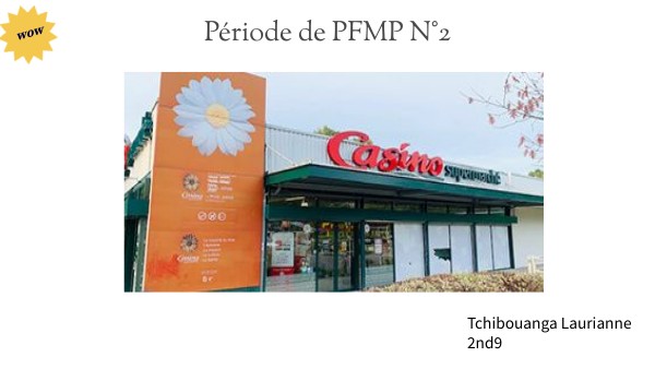 présentation genially PFMP