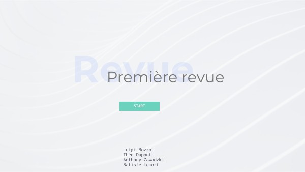 Rapport technique | Genially