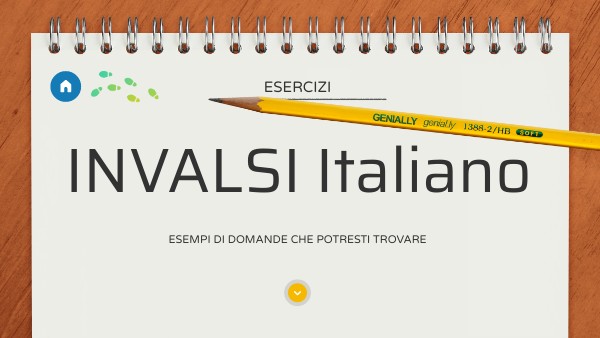 INVALSI ITALIANO | Genially