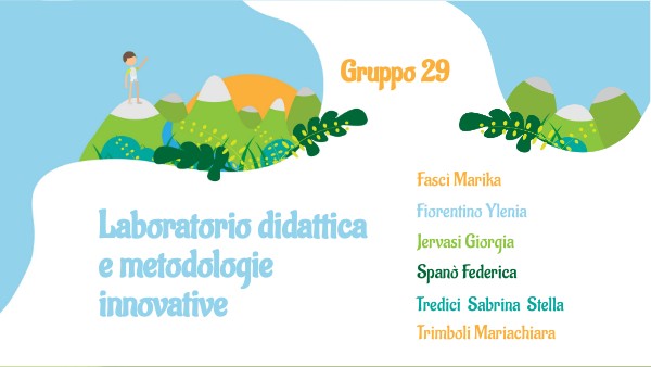 Presentazione gruppo 29