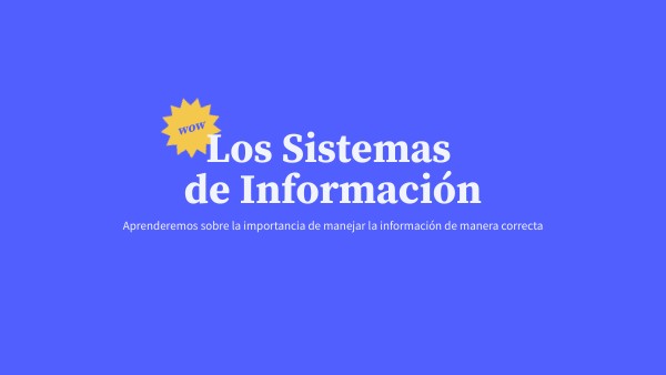 Presentación Proyecto Modular Informática I | Genially