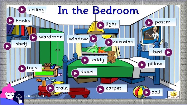 In the Bedroom | Genially