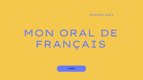 oral de francais