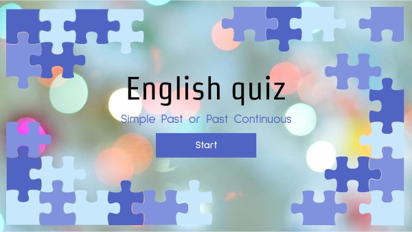 Quiz puzzle